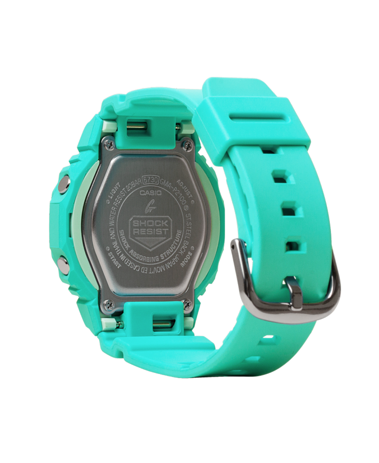 GMAP2100-2A | Turquoise Blue/Green G-SHOCK Watch for Smaller Wrists | Casio G-SHOCK