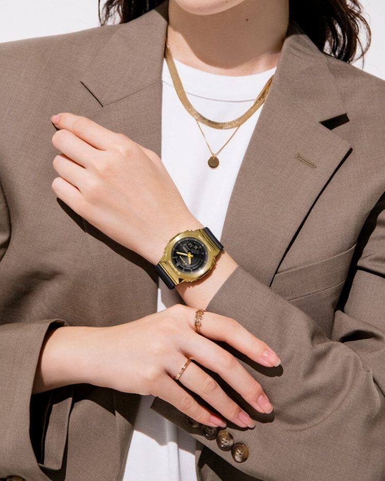 GMS2100GB-1A | Gold Analog-digital Women's Watch - G-SHOCK | CASIO