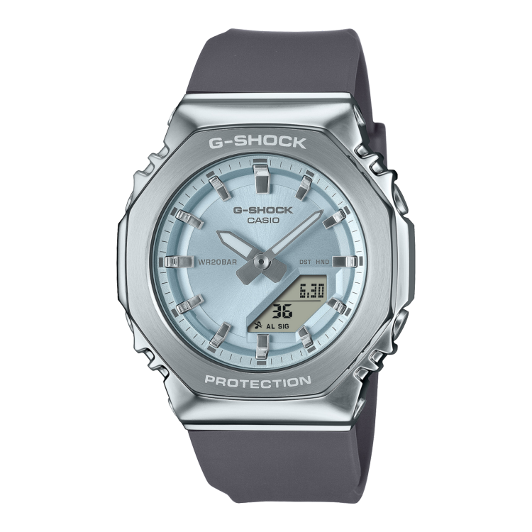 GMS2110-2A | G-SHOCK ANALOG-DIGITAL Silver | CASIO