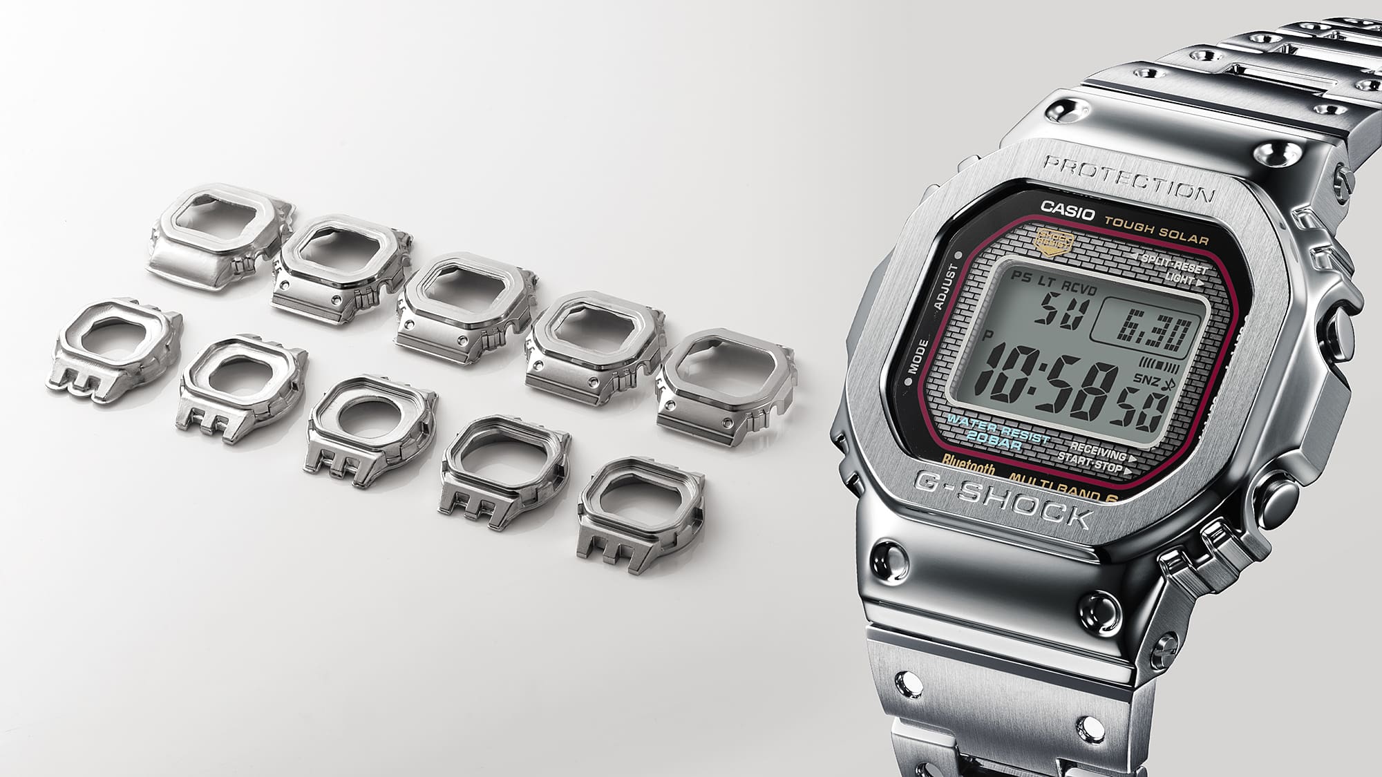 Neue Uhr: Casio G-Shock Full Metal - GMWB5000D-1C