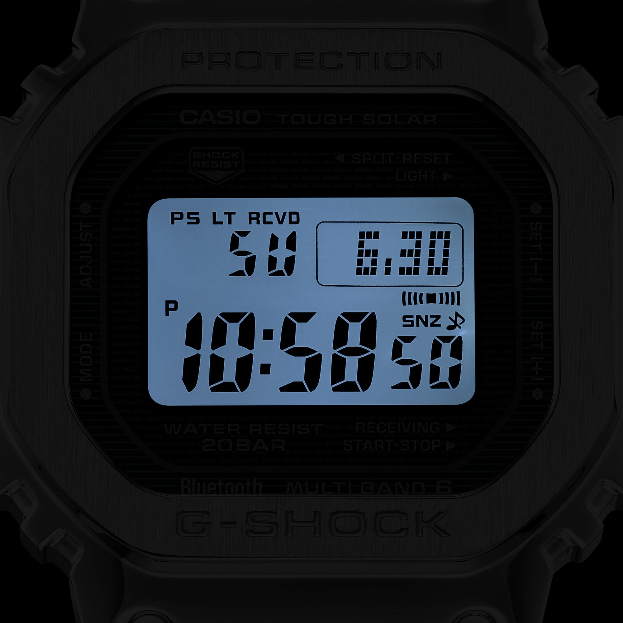 GMWB5000D-3 | G-SHOCK FULL METAL Silver | CASIO