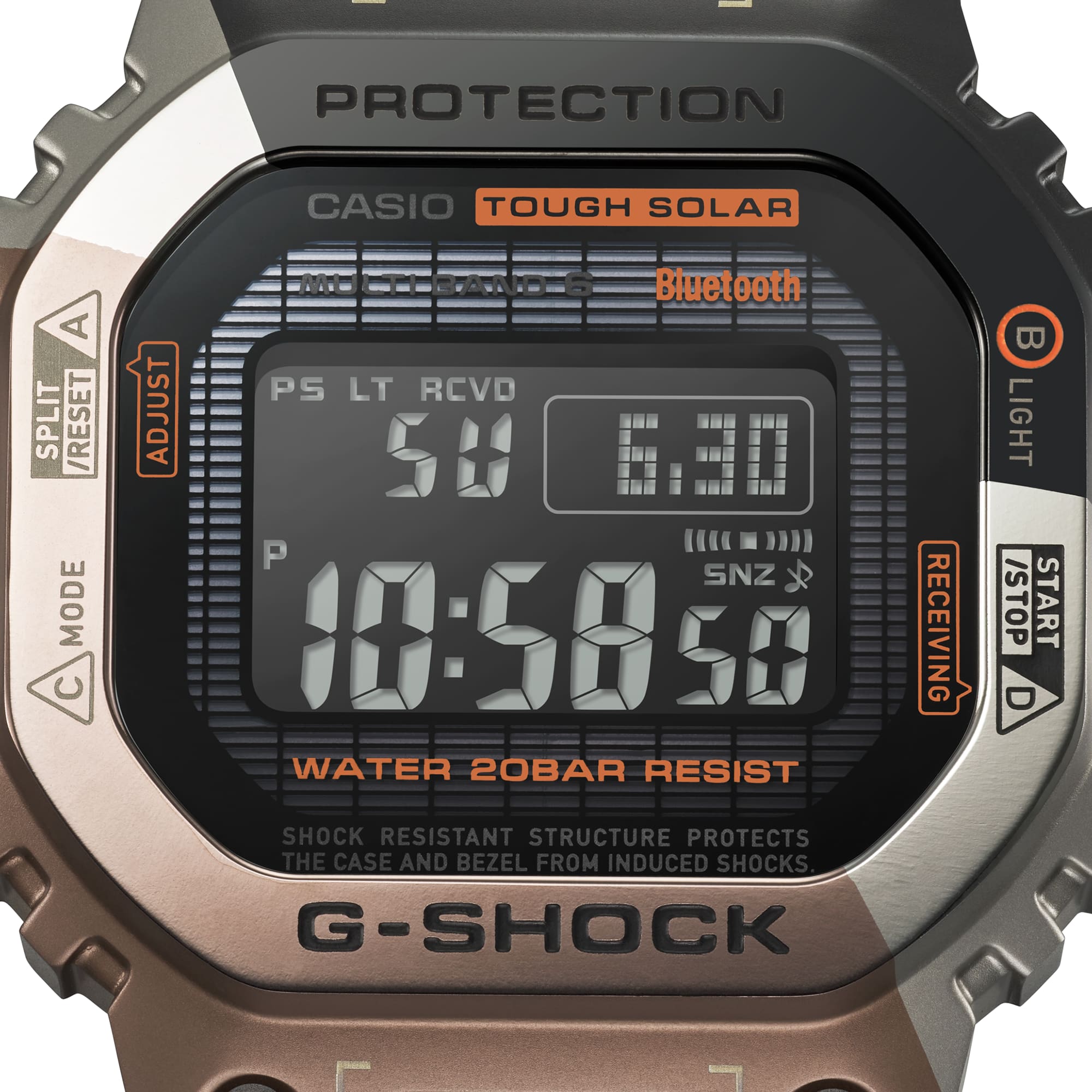 GMWB5000TVB1 | Black Full Metal Watch - G-SHOCK | CASIO