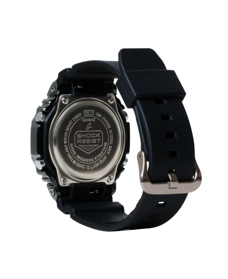 GM2100BB-1A | G-SHOCK G-STEEL Black | CASIO