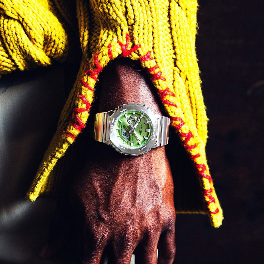 GM2110D-3A | Metal G-SHOCK Green Dial Watch | Casio G-SHOCK