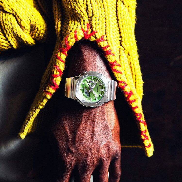 GM2110D-3A | Metal G-SHOCK Green Dial Watch | Casio G-SHOCK