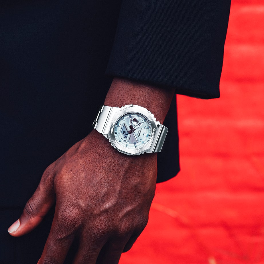 GM2110D-7A | Metal G-SHOCK: Casio Silver Watch | Casio G-SHOCK