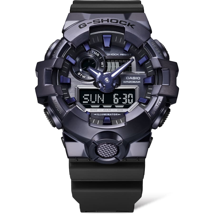 GM700P-6A | G-SHOCK Purple Stainless-Steel Watch | Casio G-SHOCK