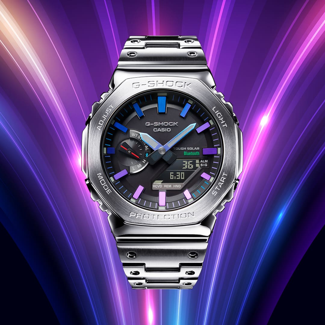 GMB2100PC-1A | Full-Metal Purple-Blue Watch | Casio G-SHOCK