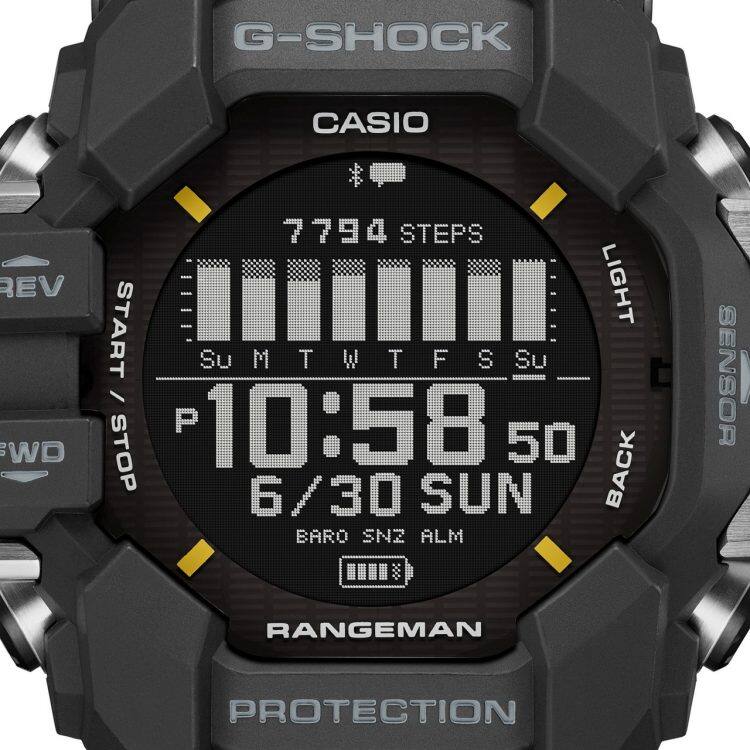 GPRH1000-1 | Black Master of G Rangeman GPS Watch | Casio G-SHOCK