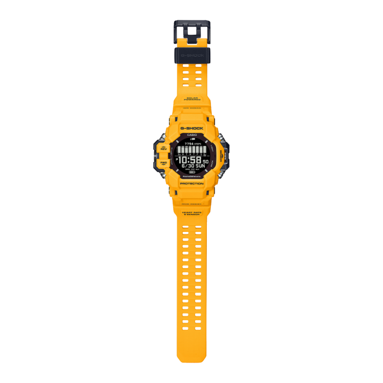 GPRH1000-9 | Yellow Rangeman GPS Navigation Watch | Casio G-SHOCK