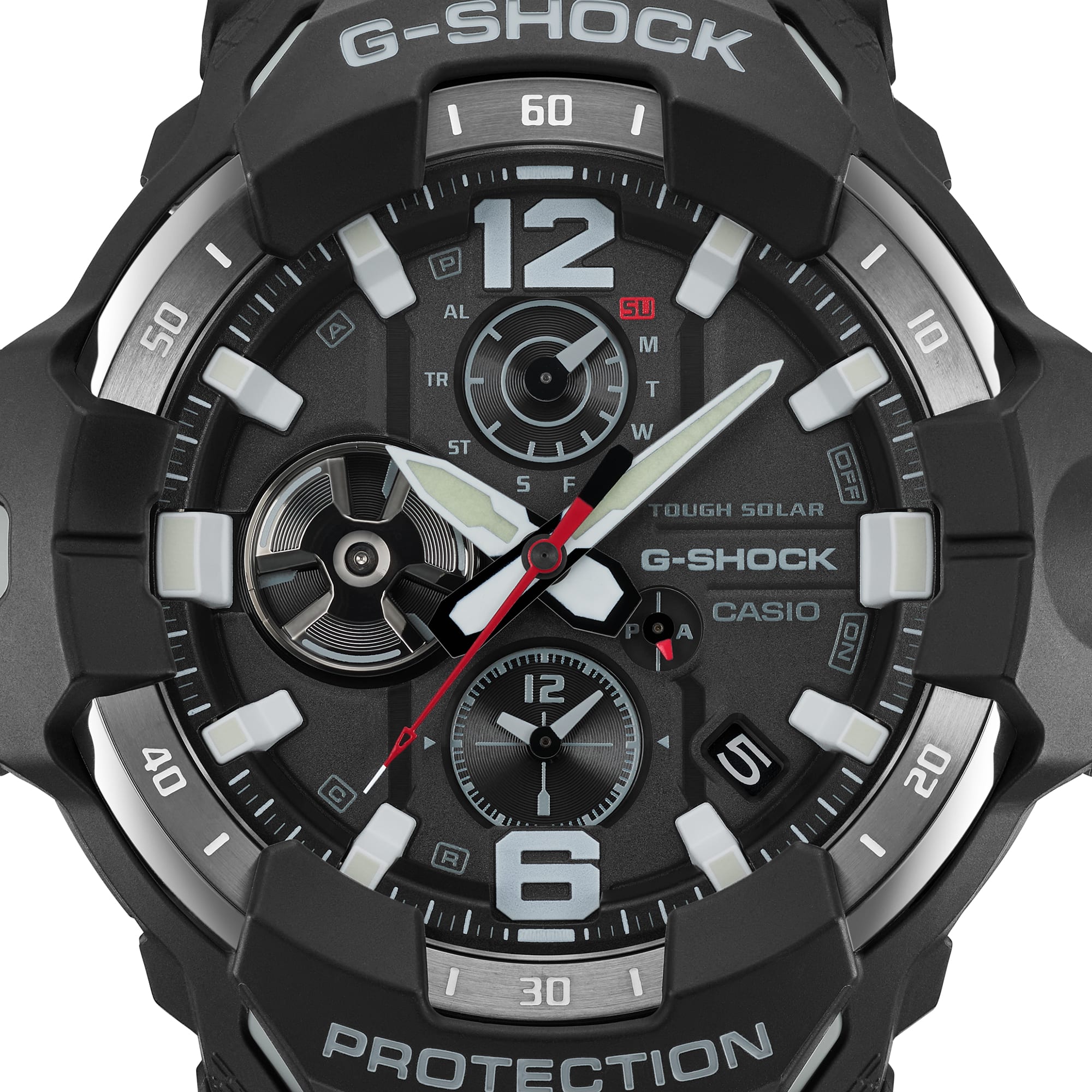 GRB300-1A | Black GRAVITYMASTER Pilot Watch | Casio G-SHOCK