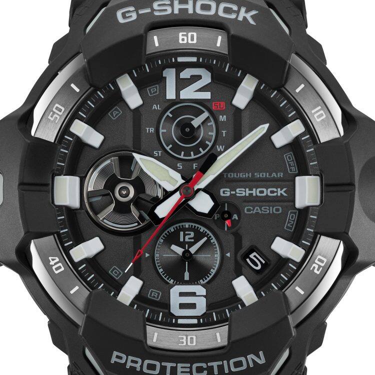GRB300-1A | Black GRAVITYMASTER Pilot Watch | Casio G-SHOCK
