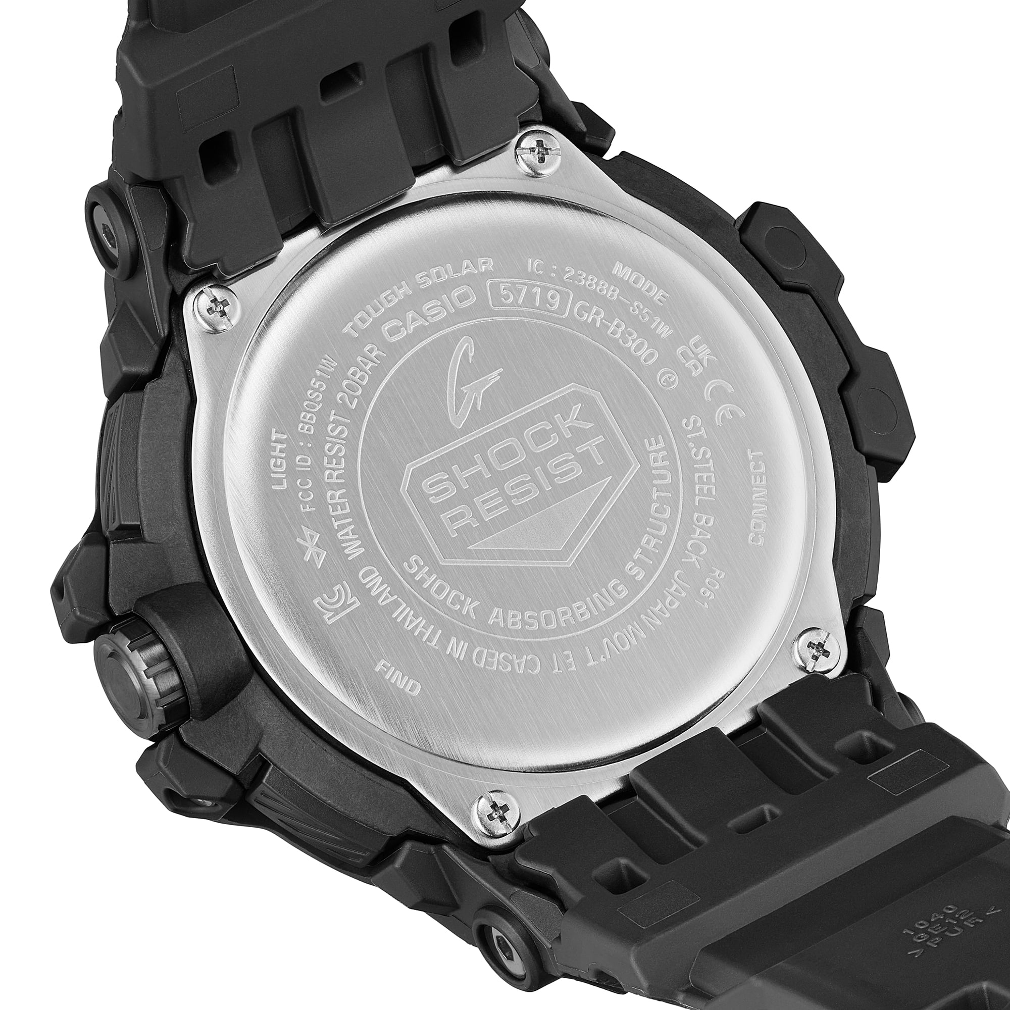 GRB300-1A | Black GRAVITYMASTER Pilot Watch | Casio G-SHOCK