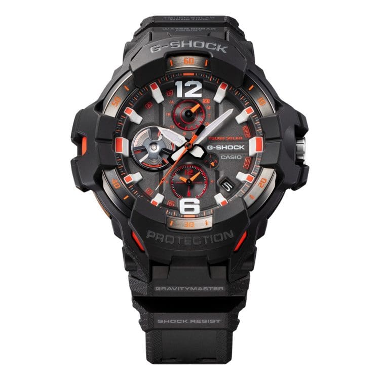 GRB300-1A4 | Orange GRAVITYMASTER Pilot Watch | Casio G-SHOCK