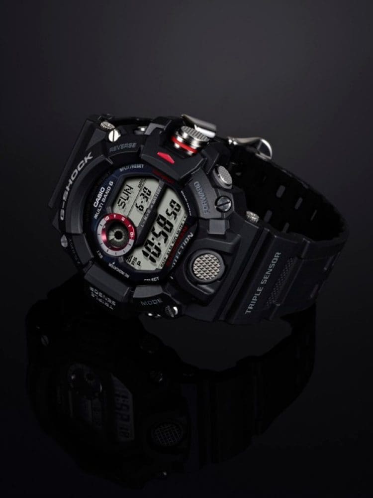 GW9400-1 | Black Triple Sensor Rangeman Men's Watch G-SHOCK | CASIO