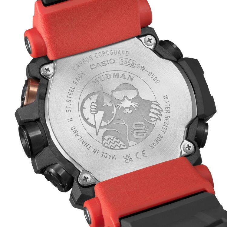 GW9500-1A4 | GW-9500-1A4 G-SHOCK Black & Orange Master of G Mudman Watch