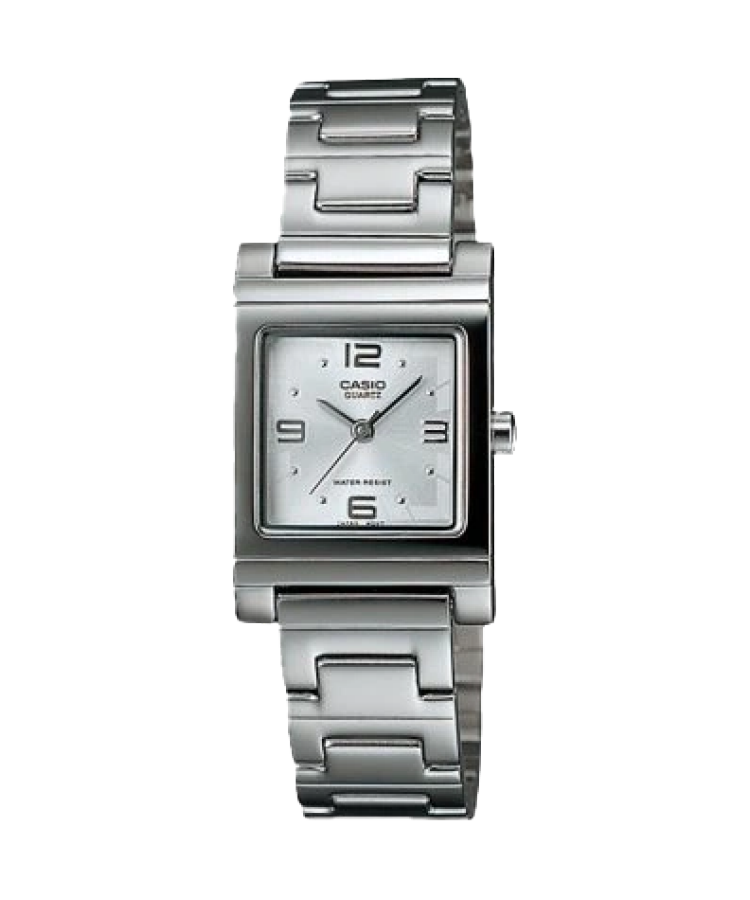 LTP1237D-7A | Silver Stainless Steel Analog Watch | CASIO