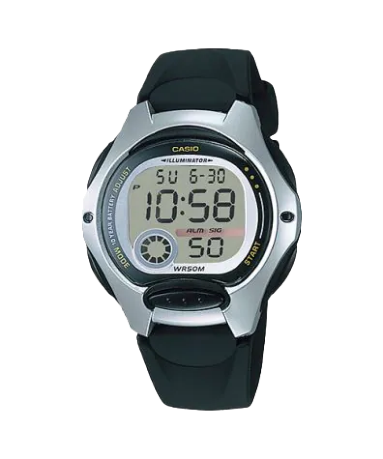 LW200-1AV | Black and Silver Digital Watch | CASIO