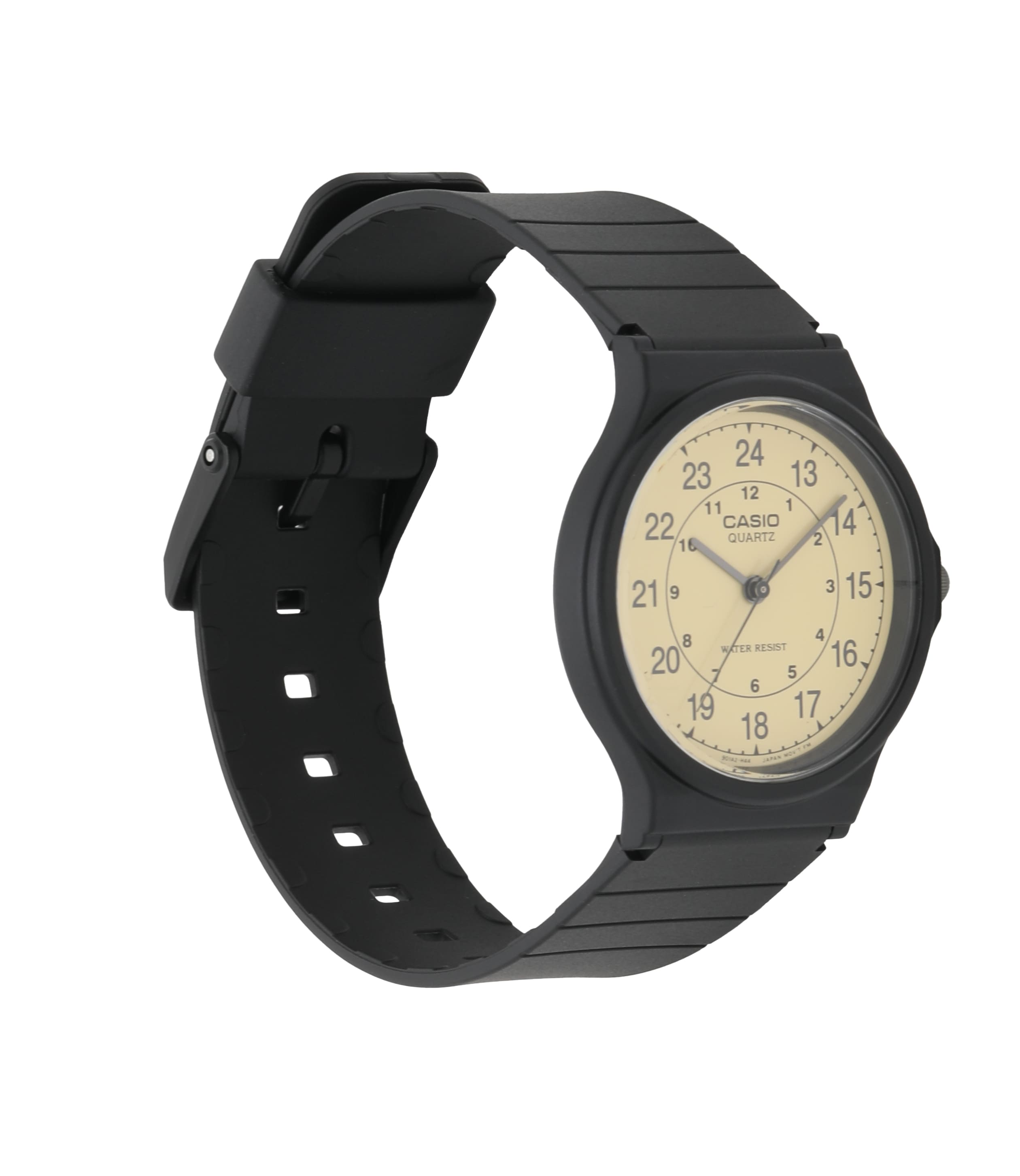 MQ24-9B | Black and Tan Men's Analog Casual Watch | CASIO