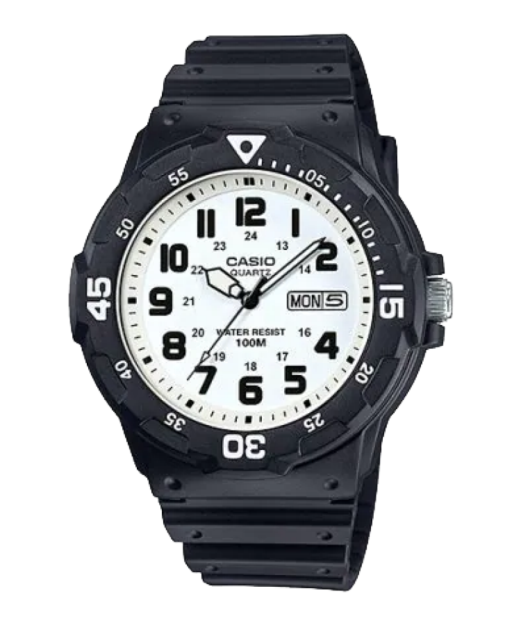 MRW200H-7BV | Black and White Analog Men's Watch | CASIO