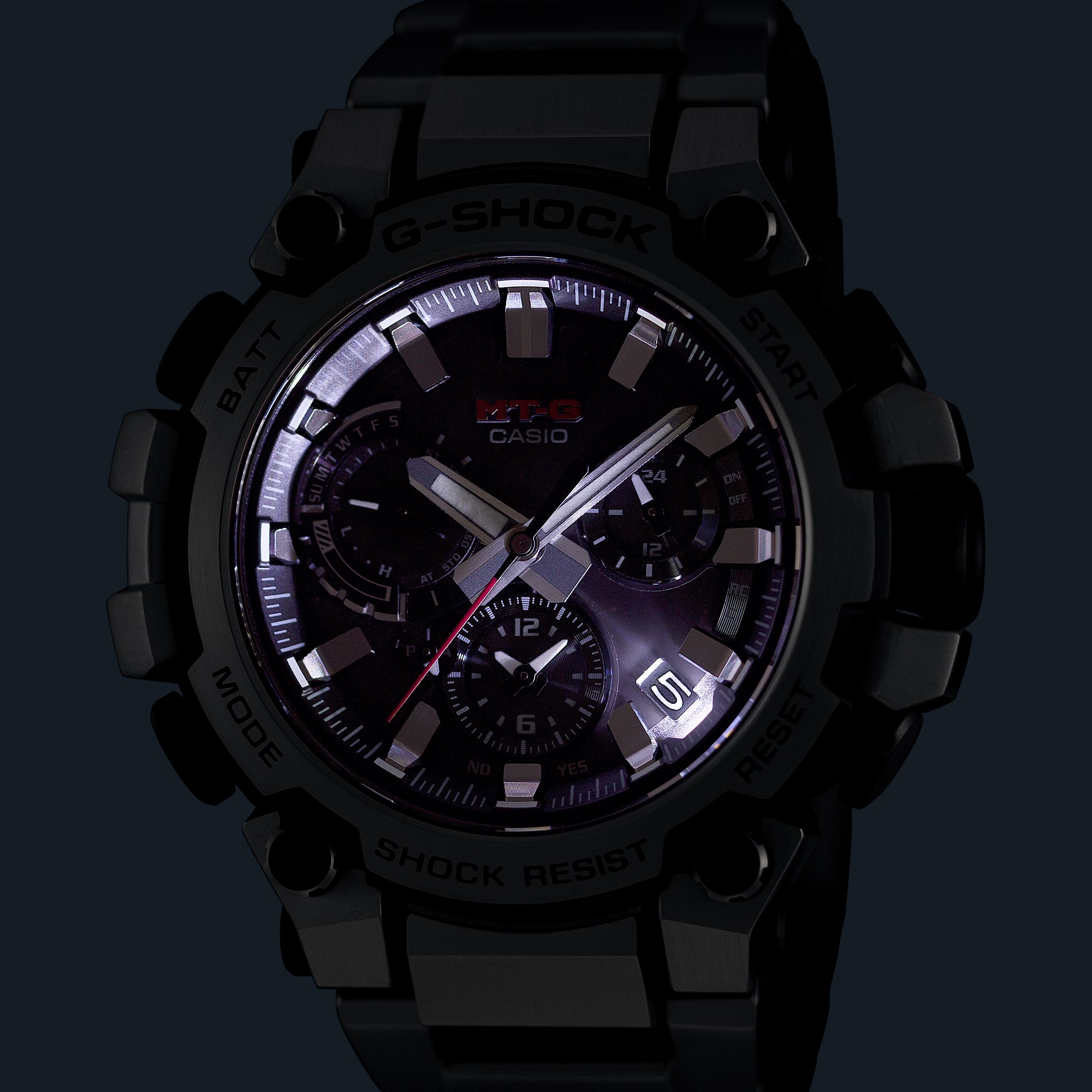MTGB3000D-1A | G-SHOCK MT-G Silver | CASIO