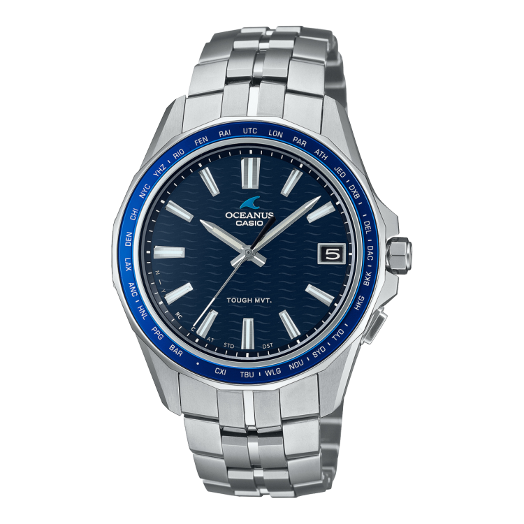 OCWS400-2A | OCEANUS Manta Blue, Light blue | CASIO