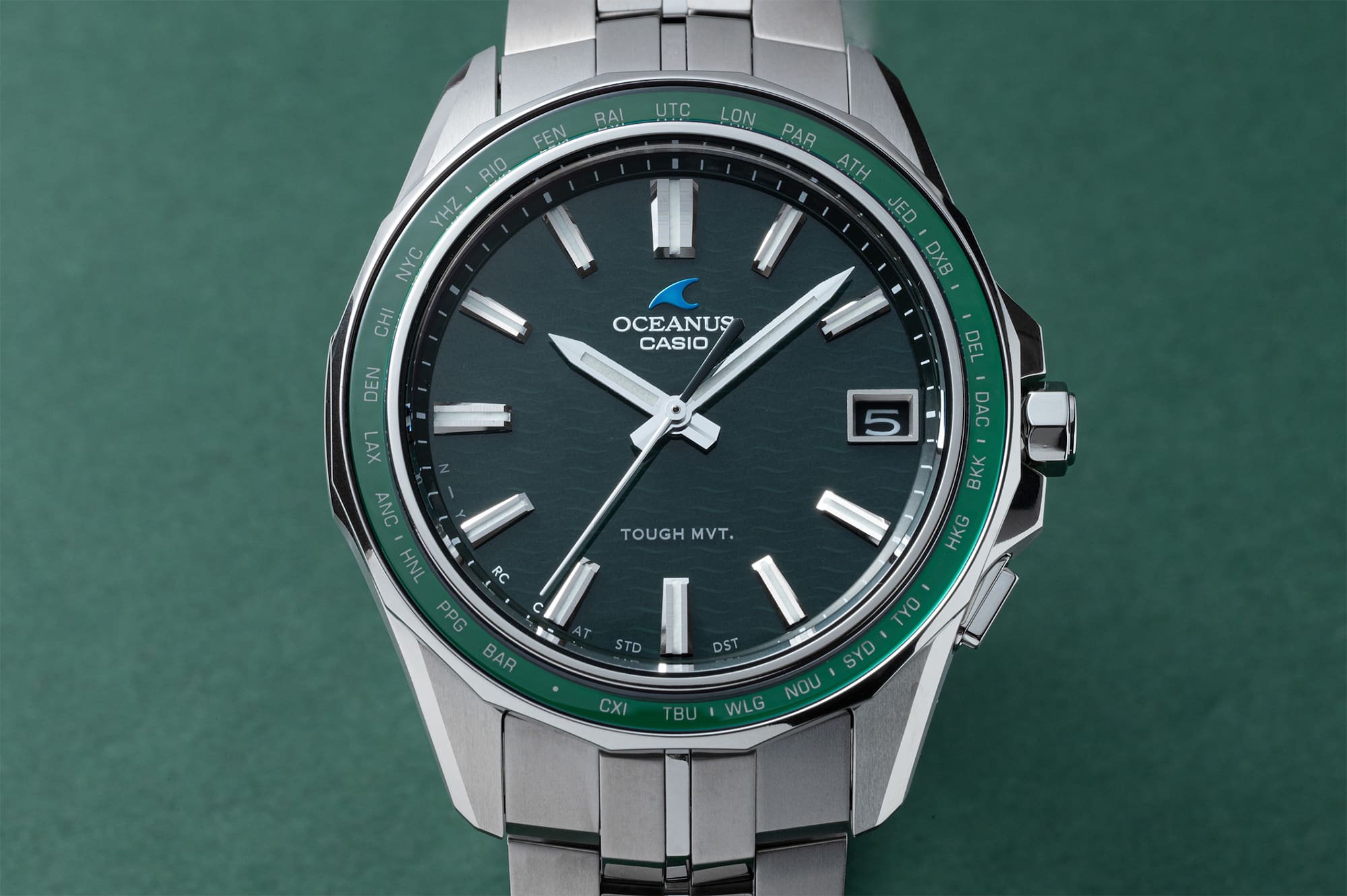 OCWS400-3A | OCEANUS Manta Green | CASIO
