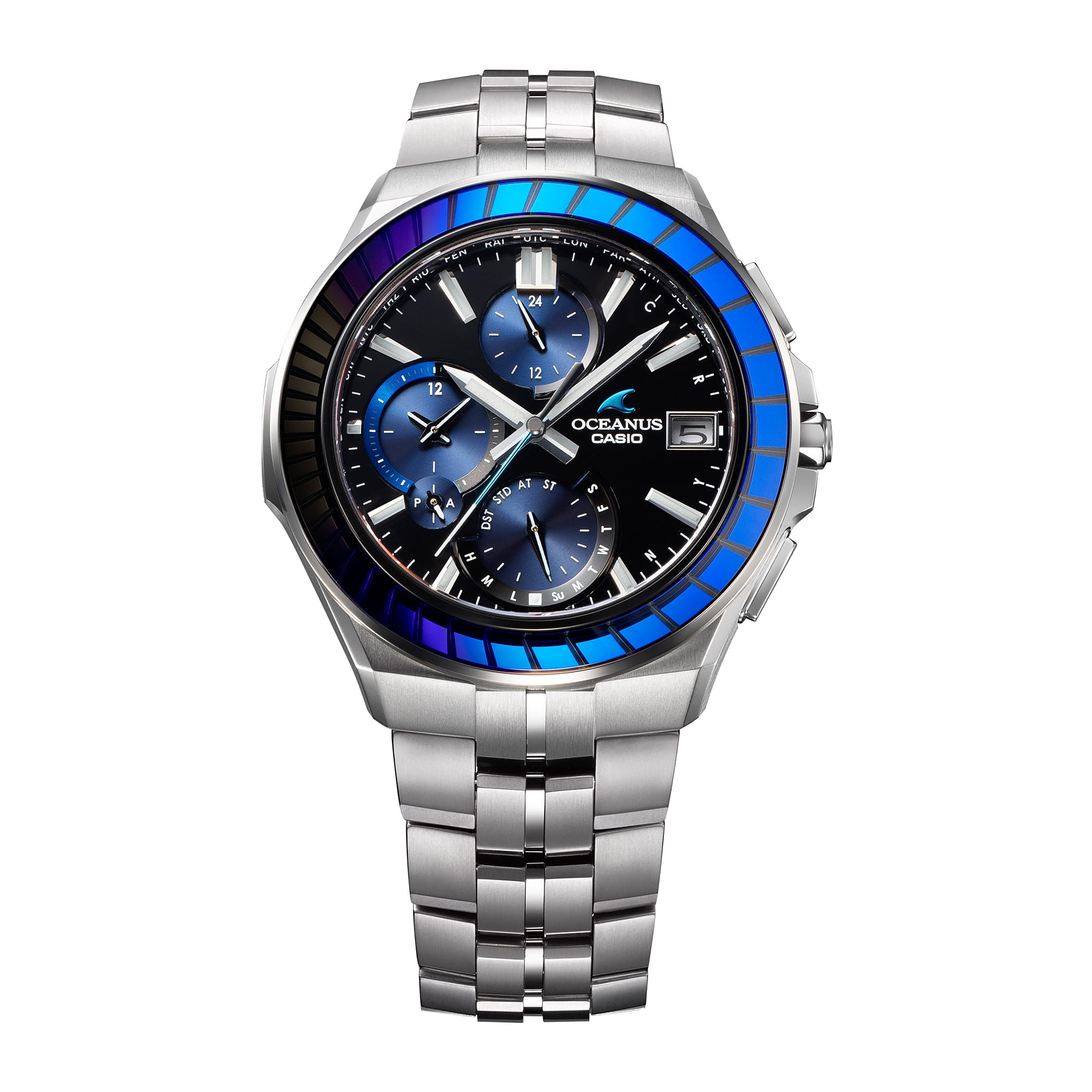 OCWS5000EK1A | Silver Watch - Oceanus | CASIO