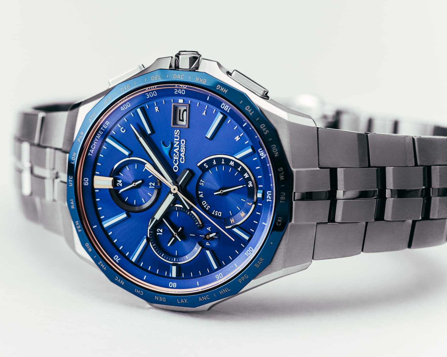 OCWS5000F-2A | OCEANUS Manta Silver | CASIO