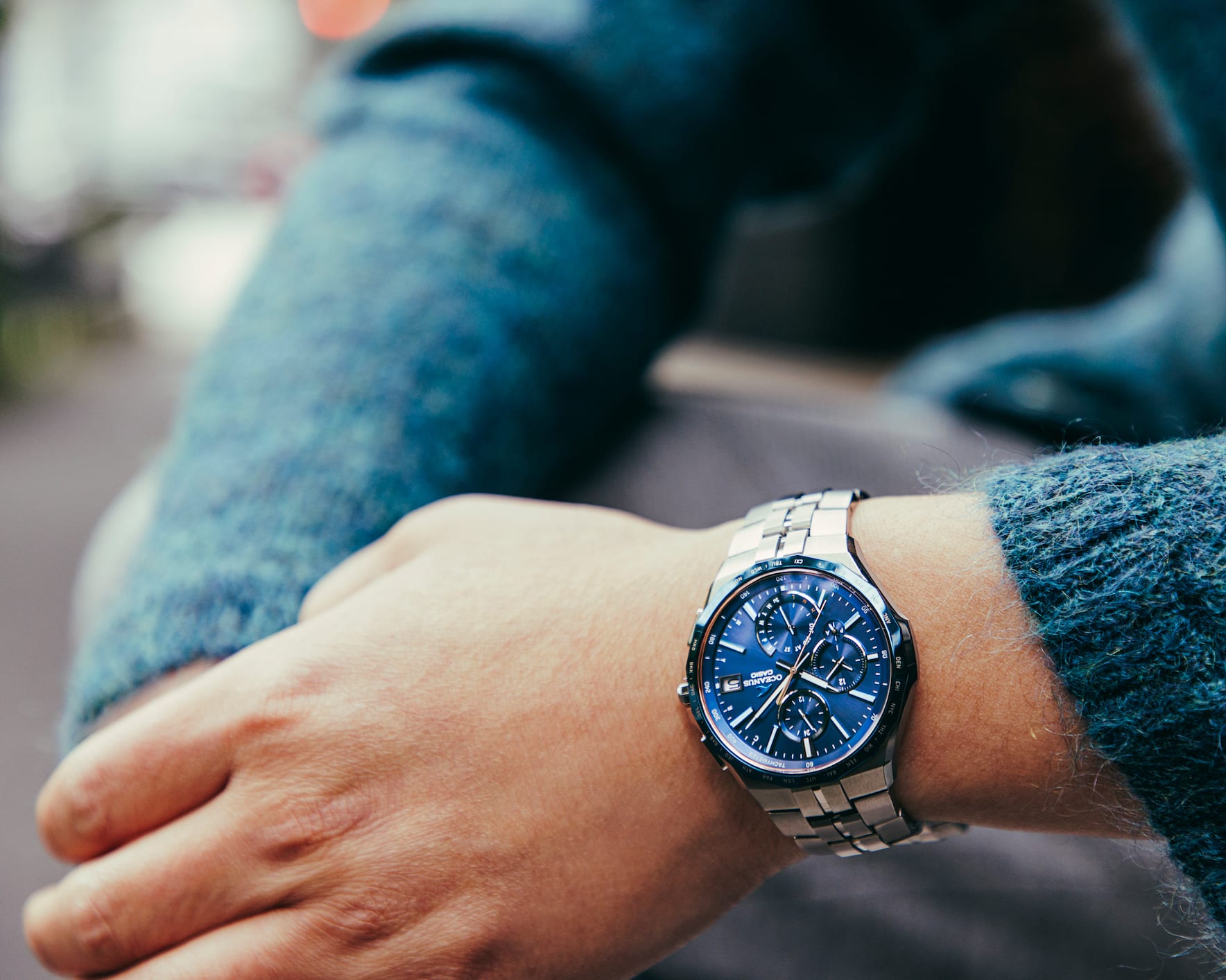 OCWS5000F-2A | OCEANUS Manta Silver | CASIO