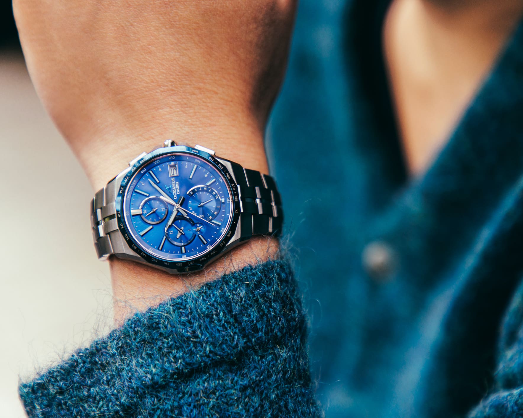 OCWS5000F-2A | OCEANUS Manta Silver | CASIO