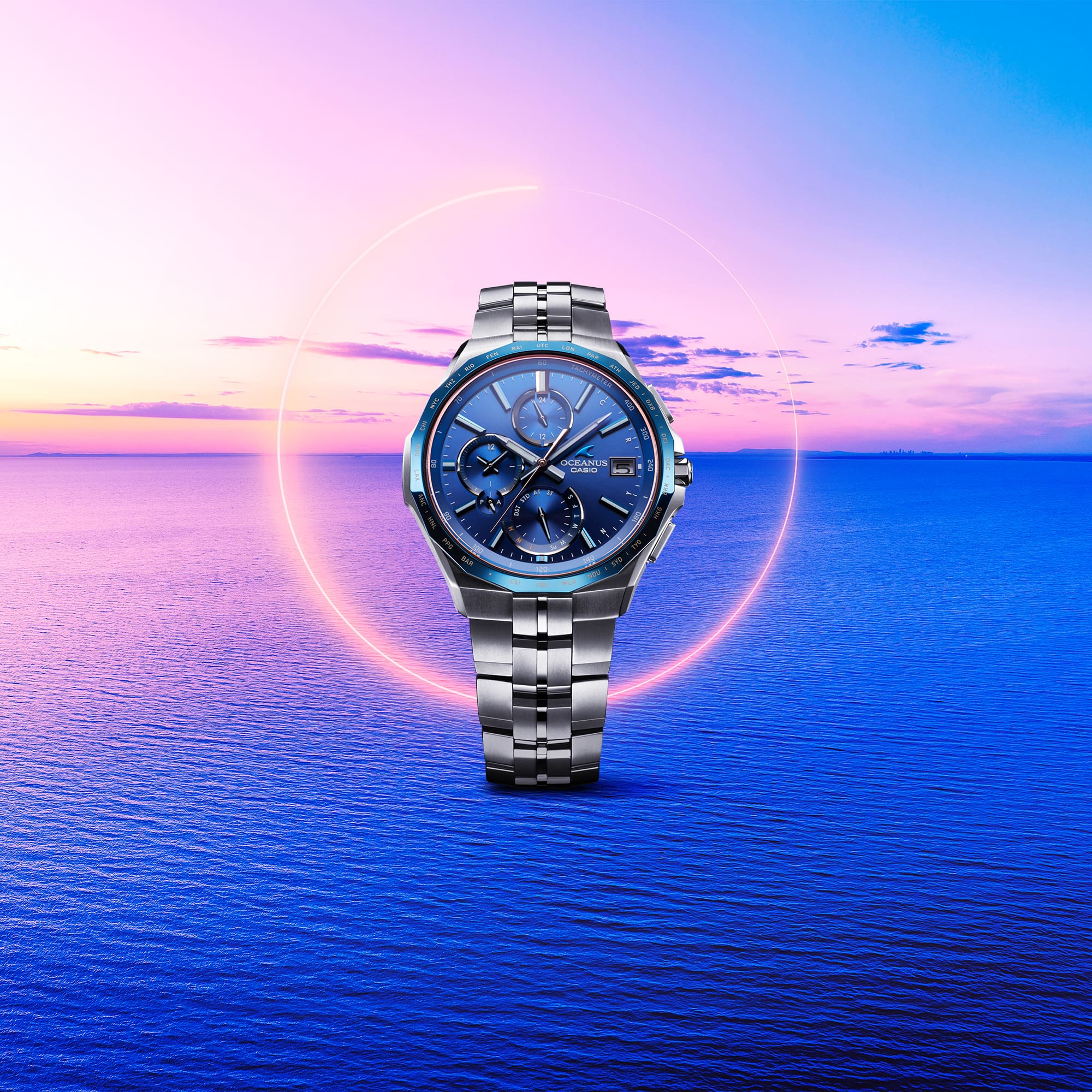 OCWS5000F-2A | OCEANUS Manta Silver | CASIO