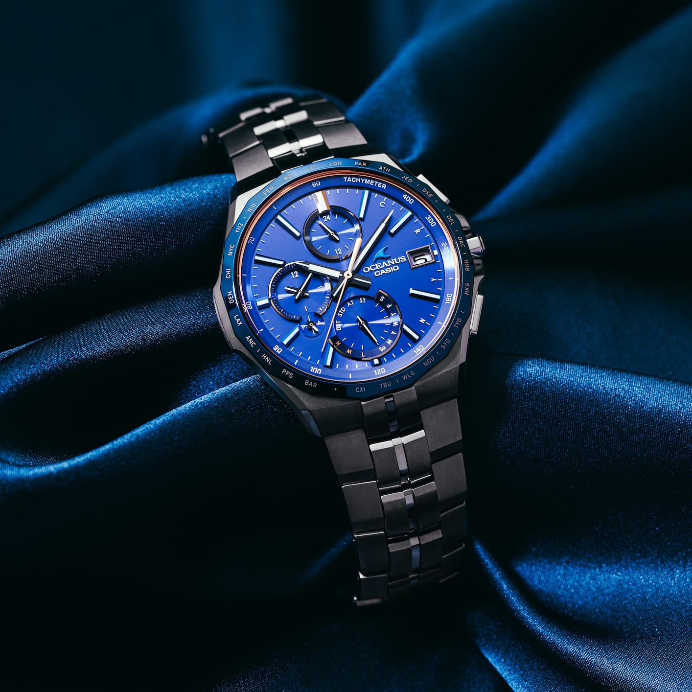 OCWS5000F-2A | OCEANUS Manta Silver | CASIO