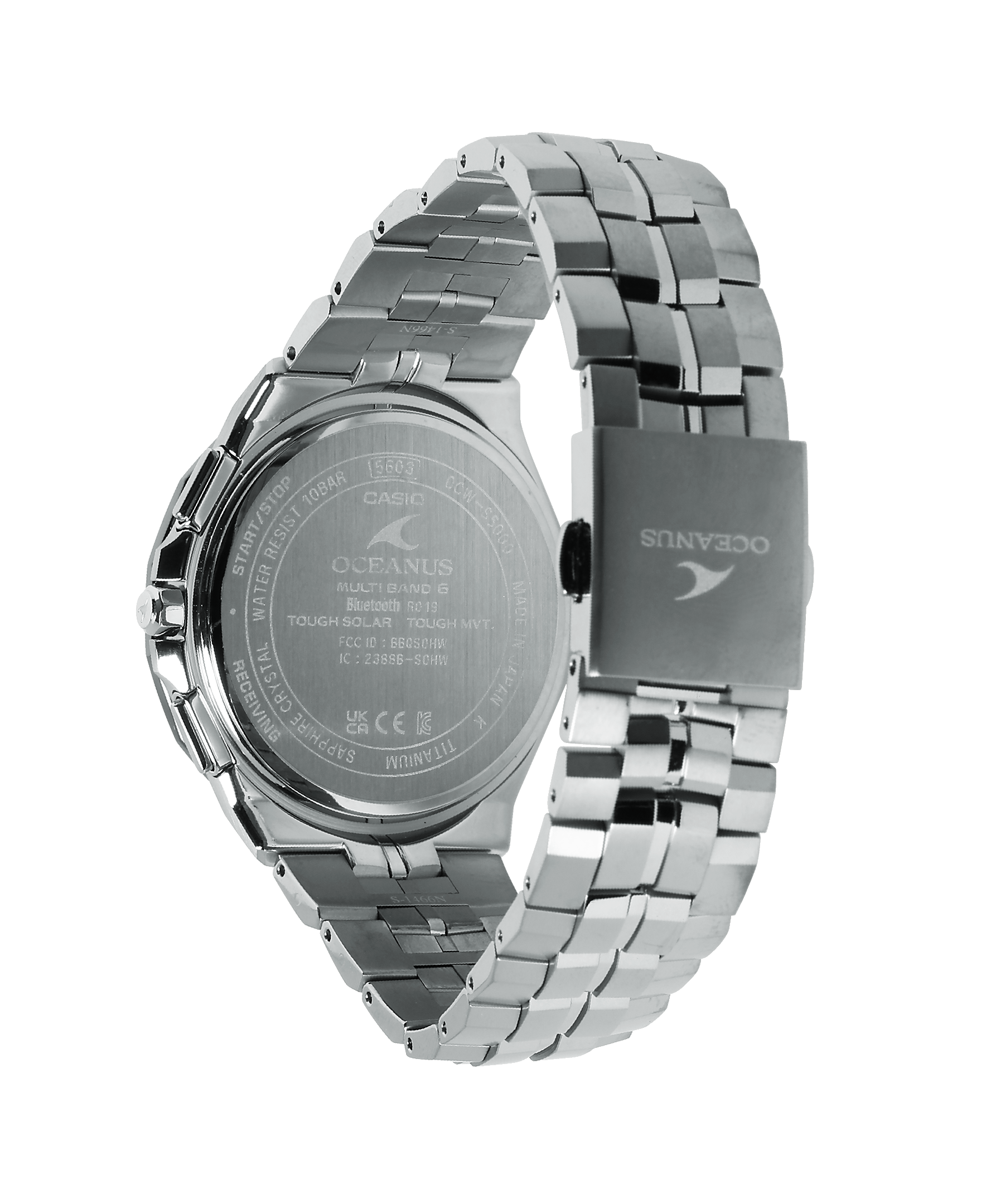 OCWS5000MB1A | OCEANUS Manta Blue, Light blue | CASIO