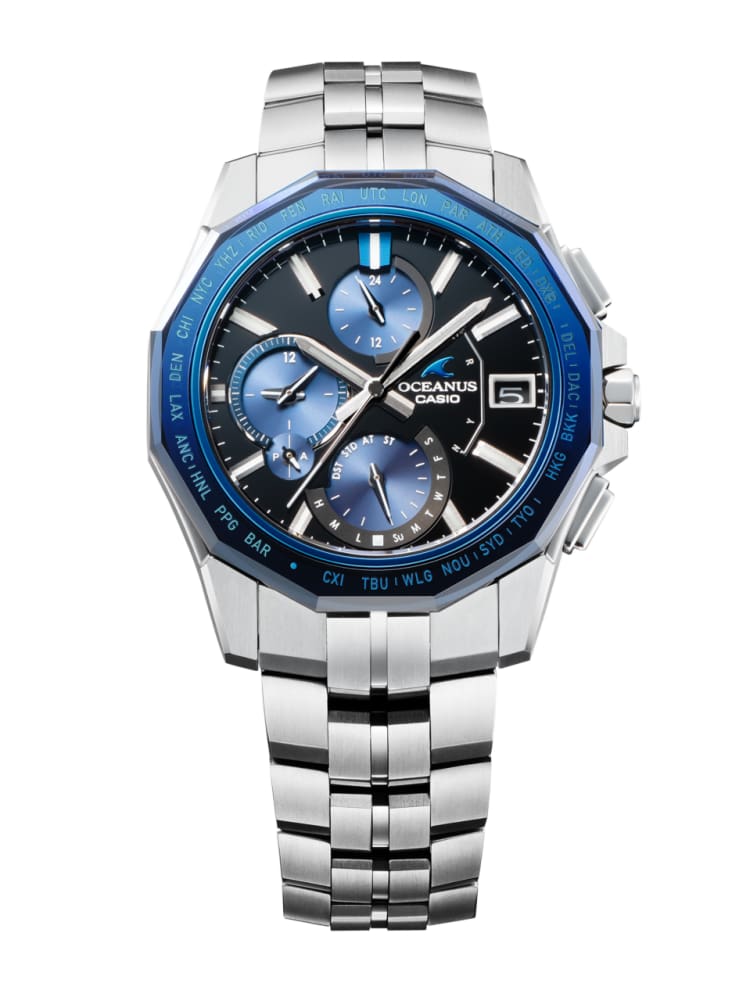OCWS6000-1A | Silver Watch - Oceanus | CASIO