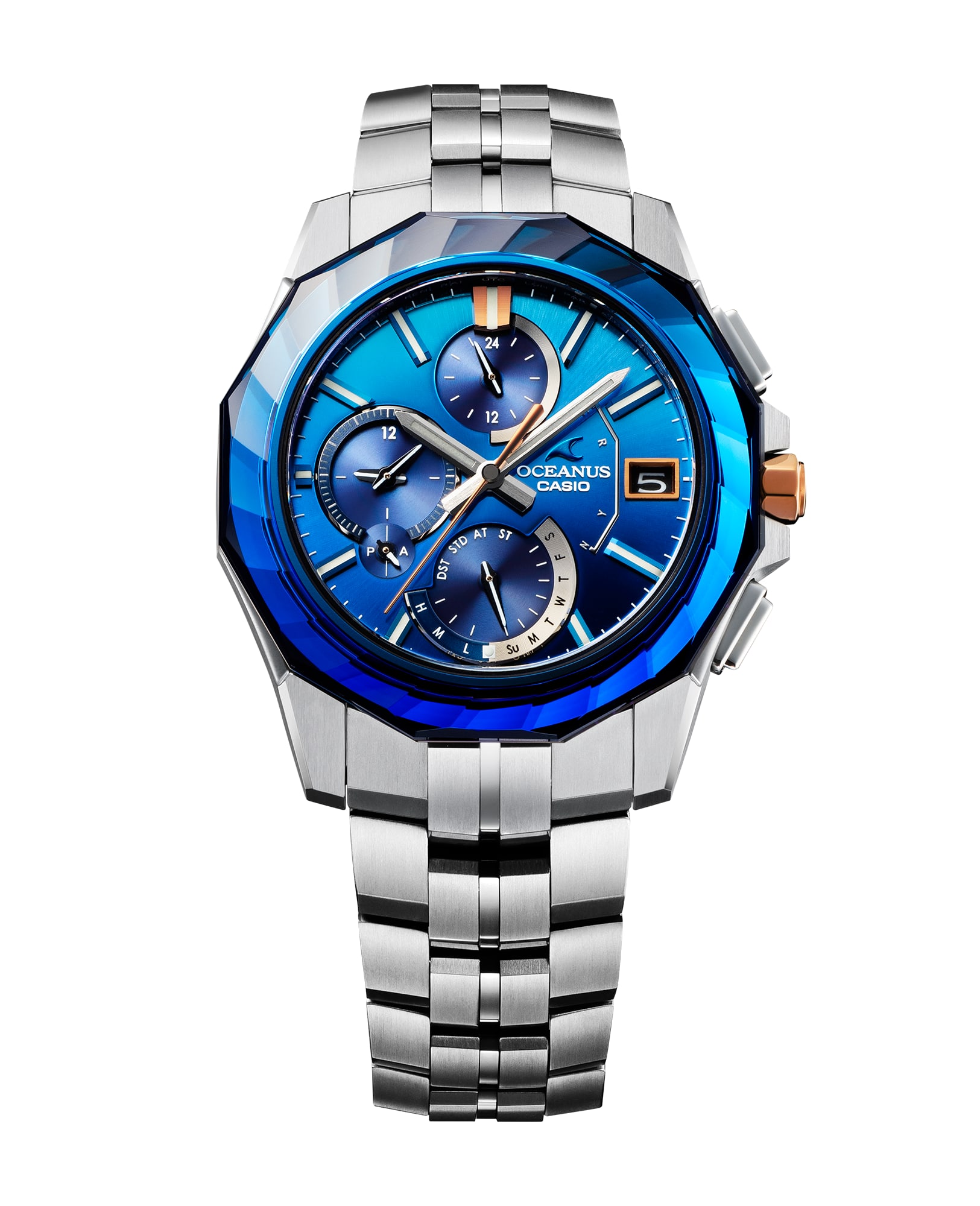 OCWS6000SW2A | OCEANUS Manta Blue, Light blue | CASIO