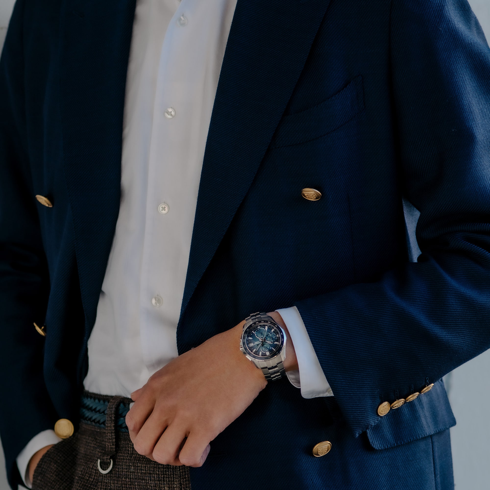OCWS7000RA2A | OCEANUS Manta Blue, Light blue | CASIO