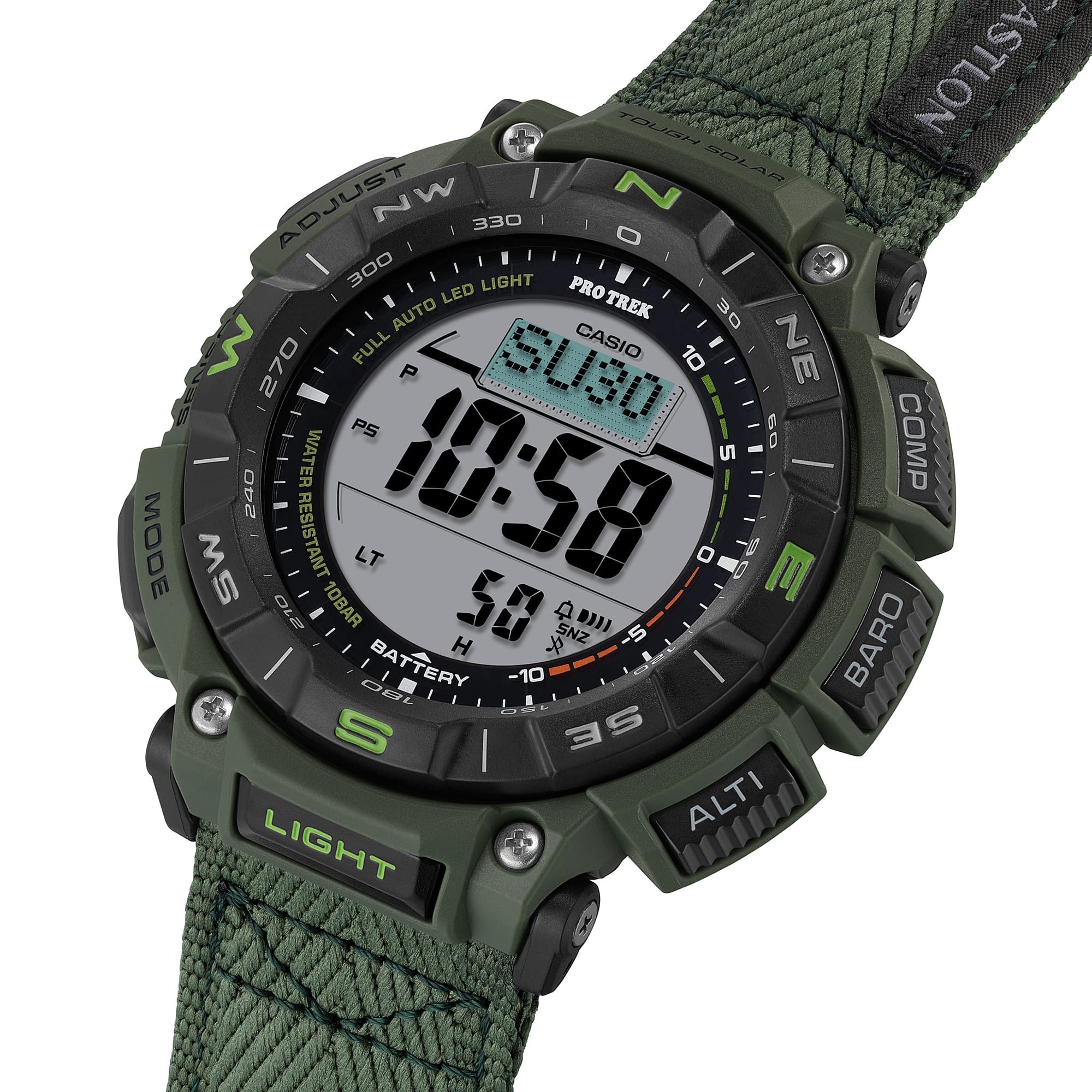 PRG340B-3 | PRO TREK PRG-340 Series Black | CASIO