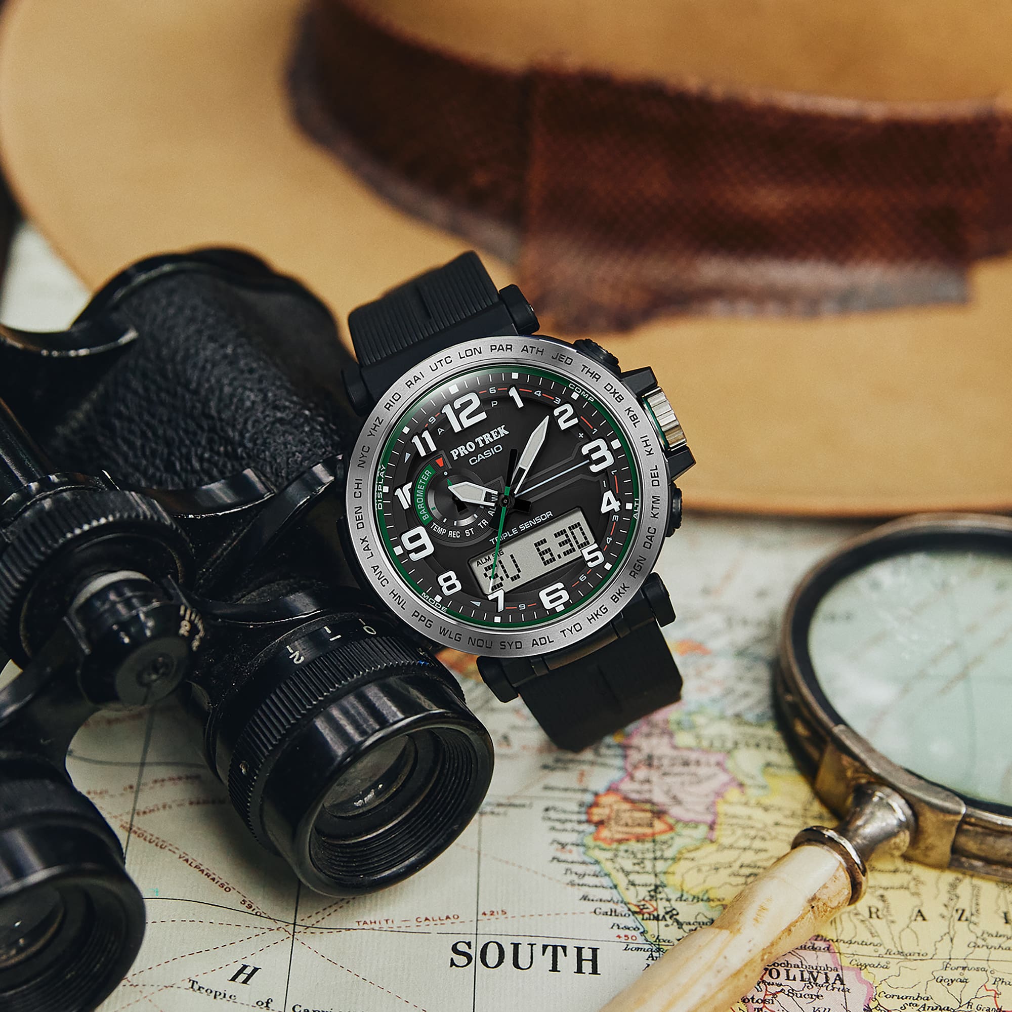 PRG601-1 | PRO TREK PRG-600 Series Black | CASIO
