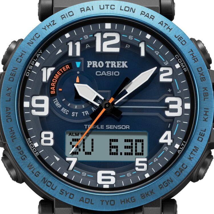 PRG601YB-2 | PRO TREK PRG-600 Series Blue, Light blue | CASIO