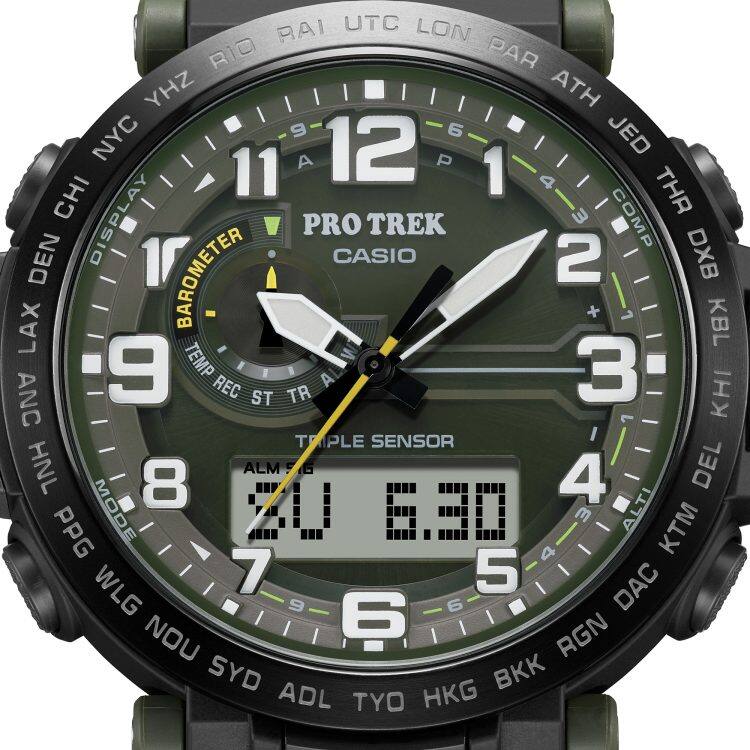 PRG601YB-3 | PRO TREK PRG-600 Series Black | CASIO