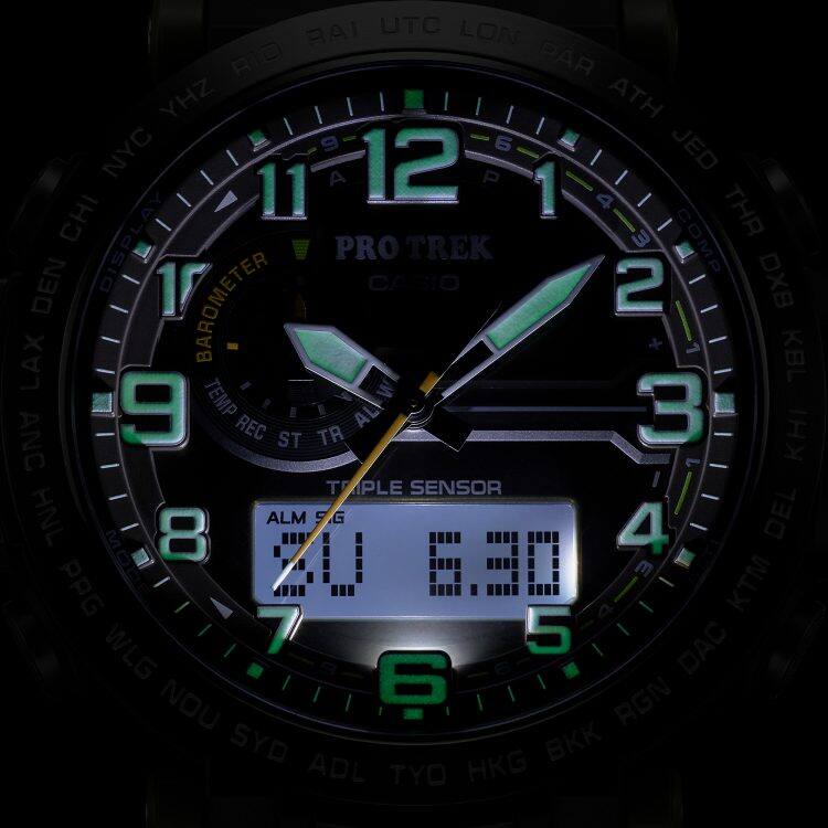 PRG601YB-3 | PRO TREK PRG-600 Series Black | CASIO