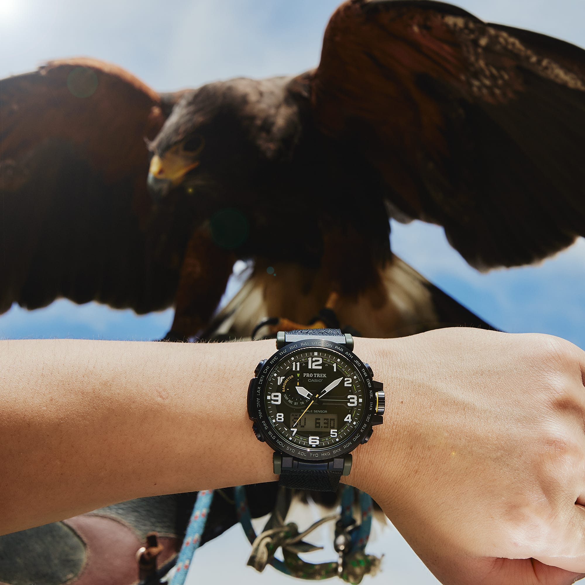 PRG601YB-3 | PRO TREK PRG-600 Series Black | CASIO