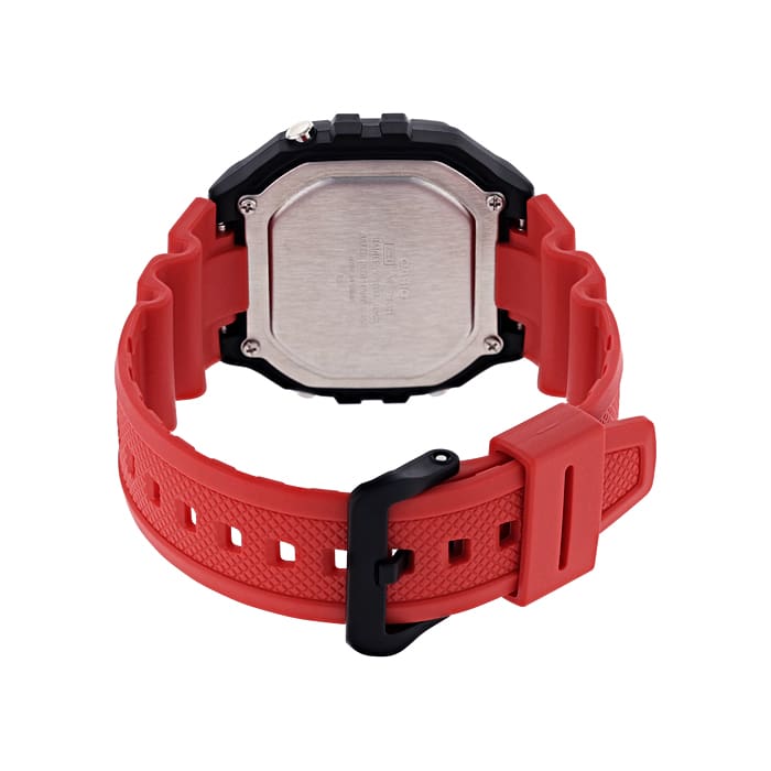 W218H-4BV | Bright Red Digital Men's Watch | CASIO