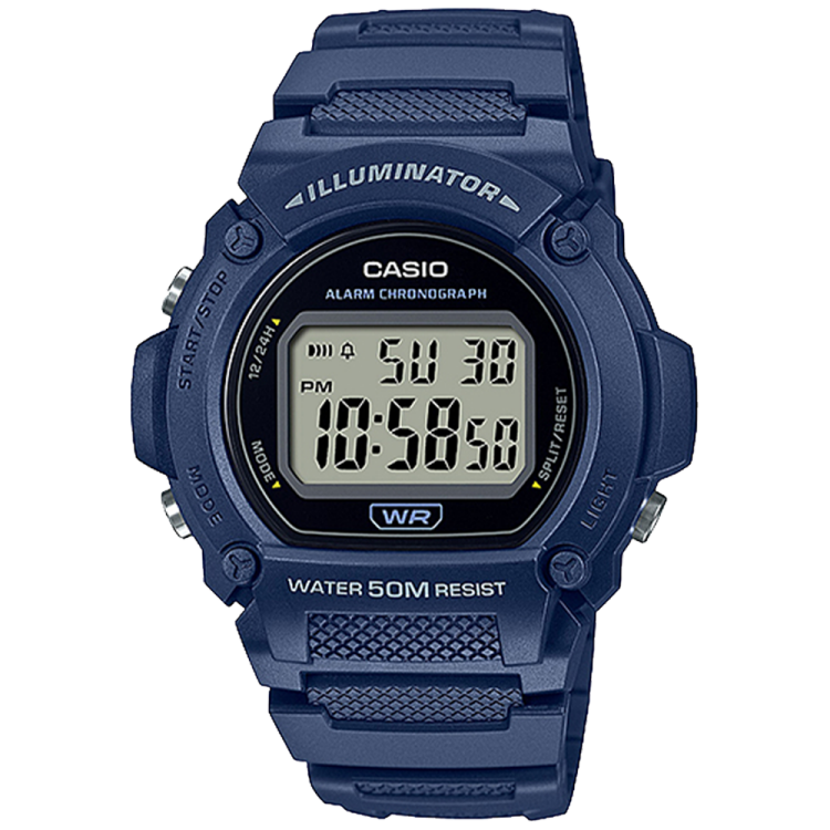W219H-2AV | Navy Blue Digital Watch | CASIO