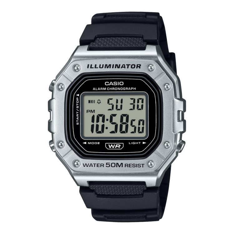 W218HM-7AV | CASIO Silver | CASIO