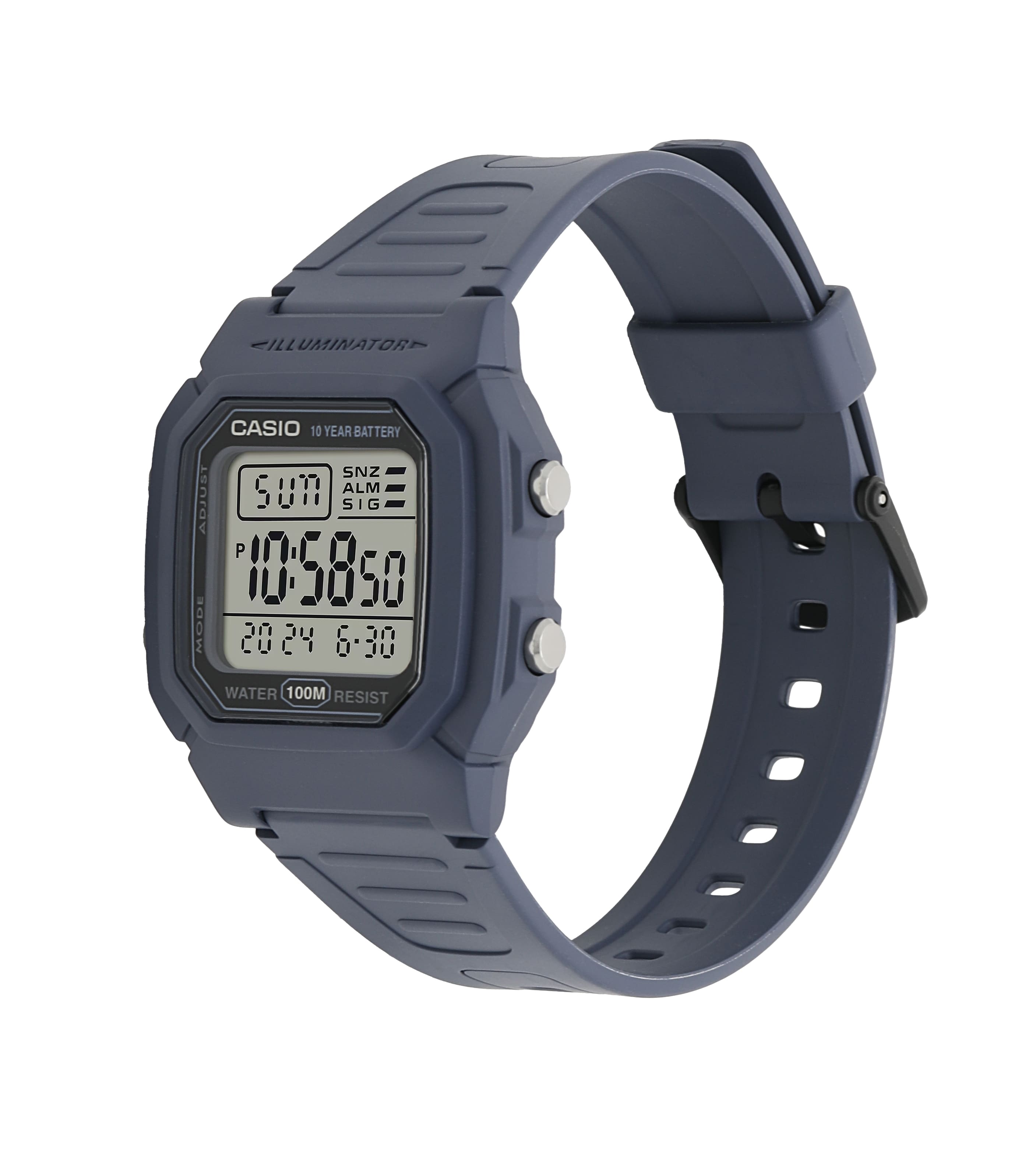 W800H-2AV | Digital Blue, Light blue | CASIO
