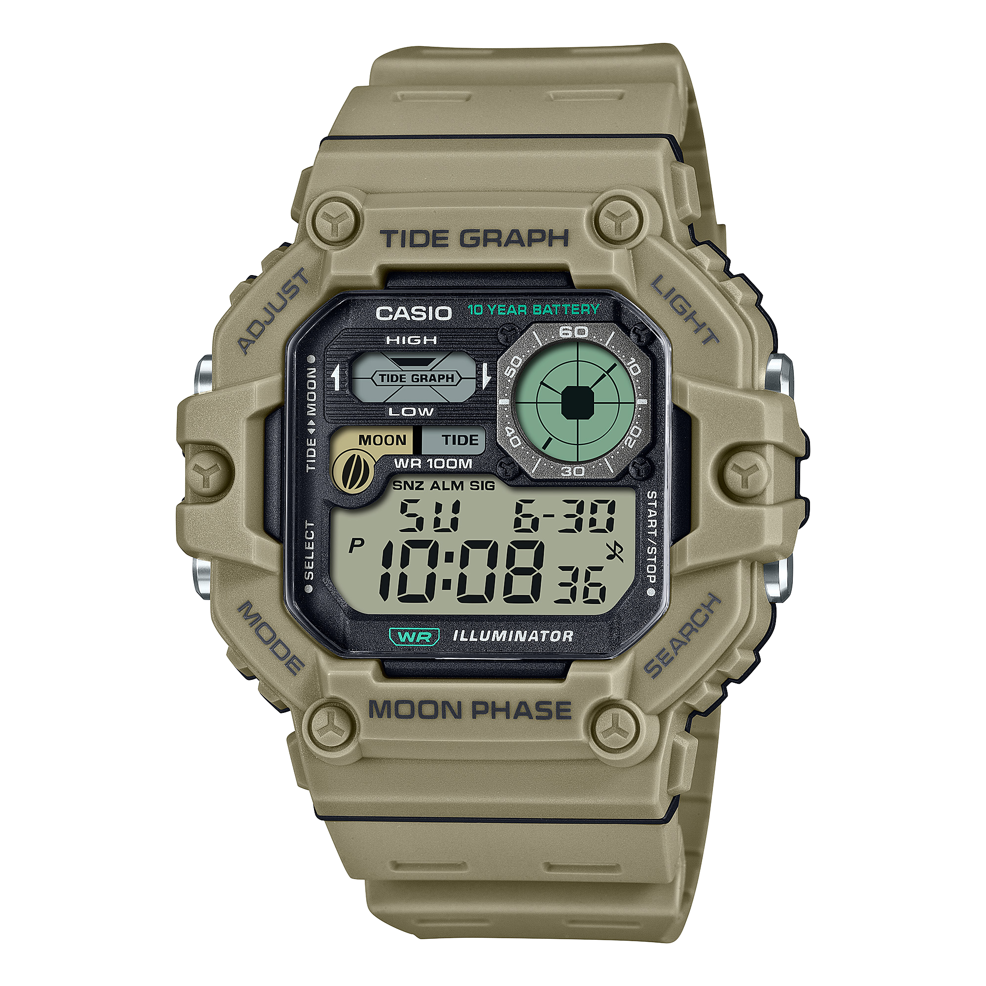 WS1700H-5AV | CASIO Brown | CASIO