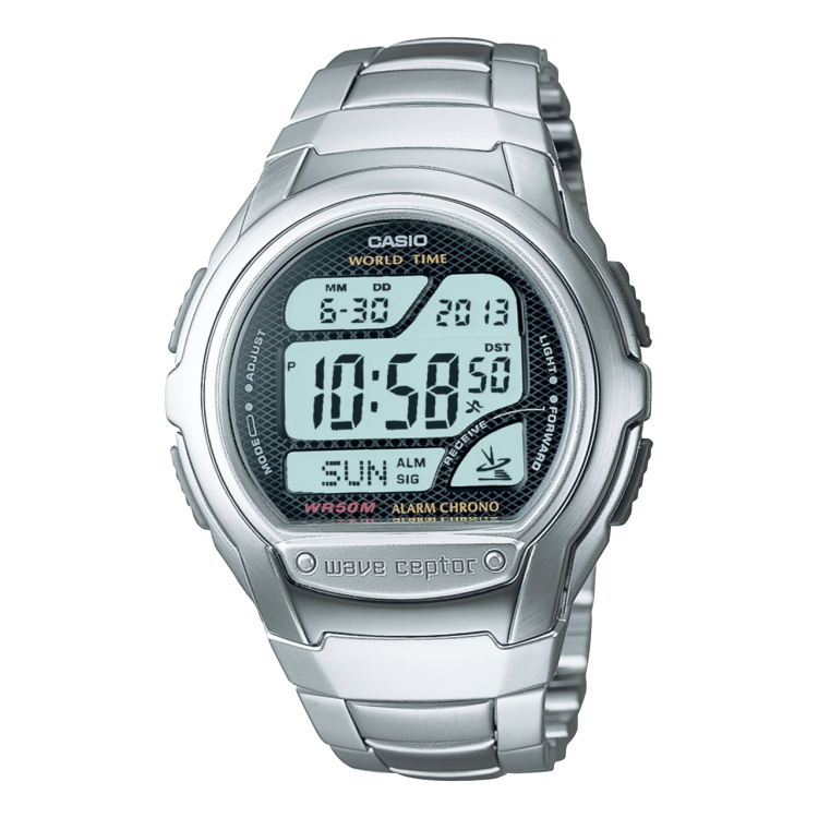 WV58DA-1AV | Silver Digital Watch | CASIO