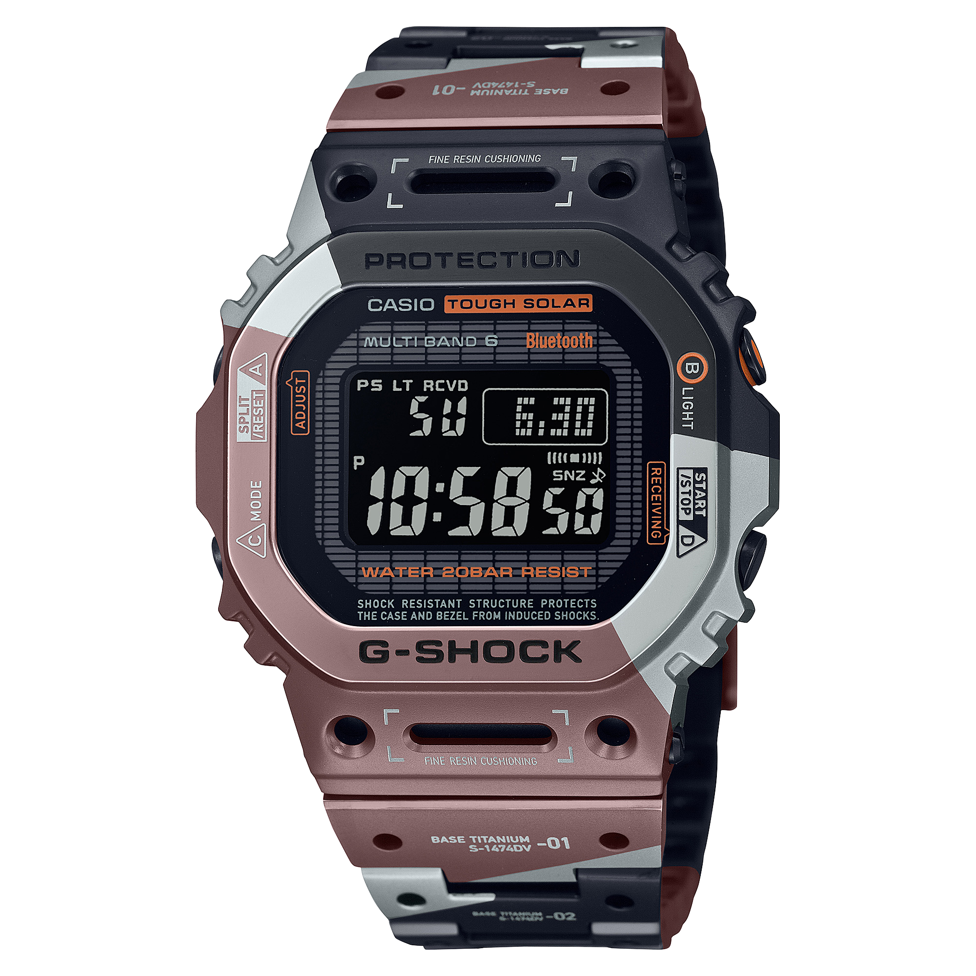 GMW-B5000TVB-1 | G-SHOCK FULL METAL DÒNG GMW-B5000 | CASIO VIETNAM